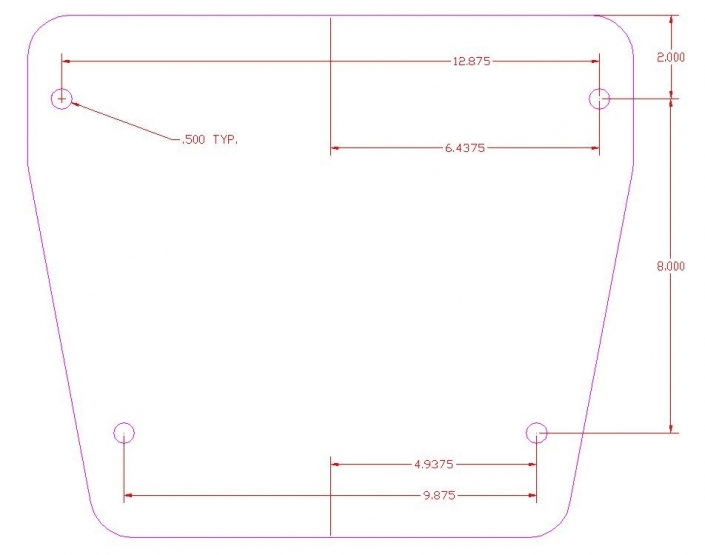 BIA Hole Bolt Pattern - CMC Sales
